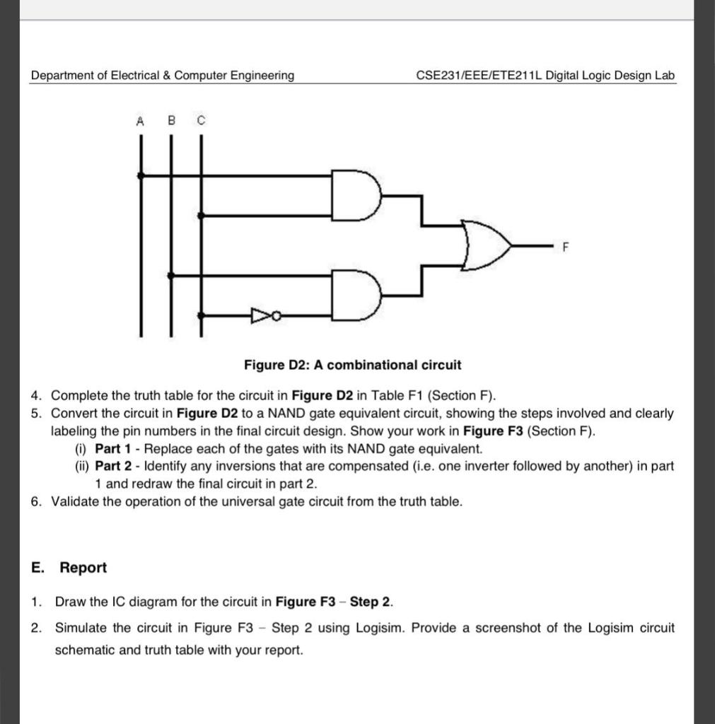 Solved 1. Draw the IC diagram for the circuit in Figure F3 – | Chegg.com