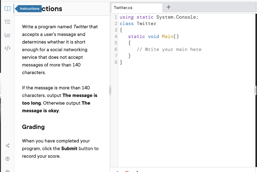 Solved characters. If the message is more than 140 | Chegg.com