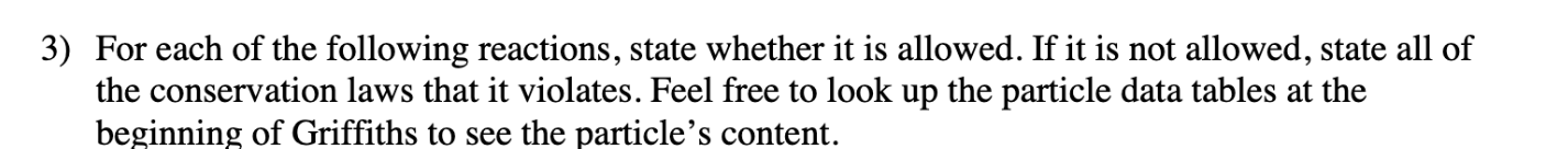 Solved 3) For each of the following reactions, state whether | Chegg.com