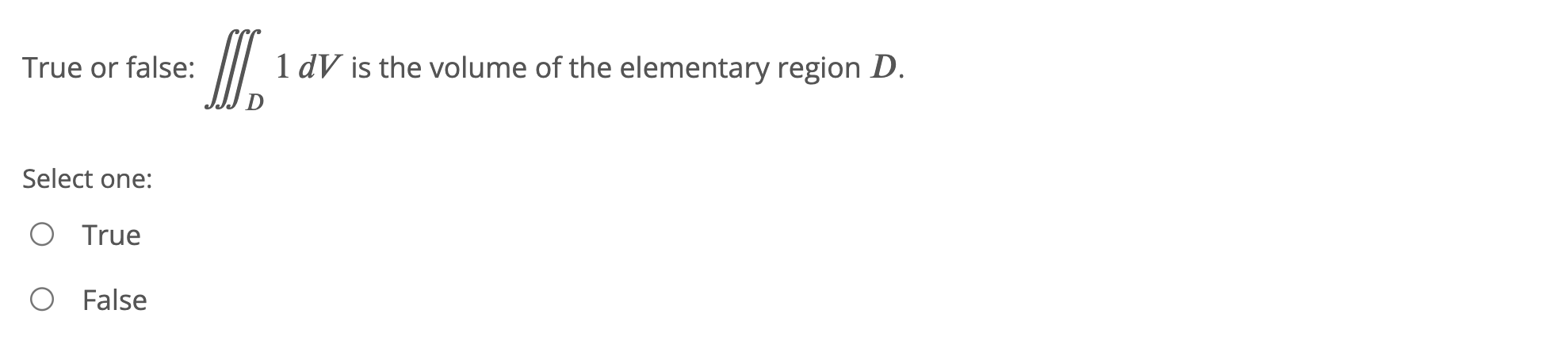 Solved Find the volume of the region under the graph of | Chegg.com