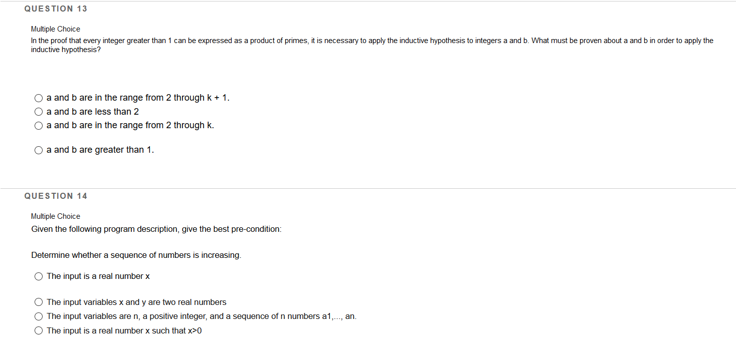Solved QUESTION 13 Multiple Choice In the proof that every | Chegg.com