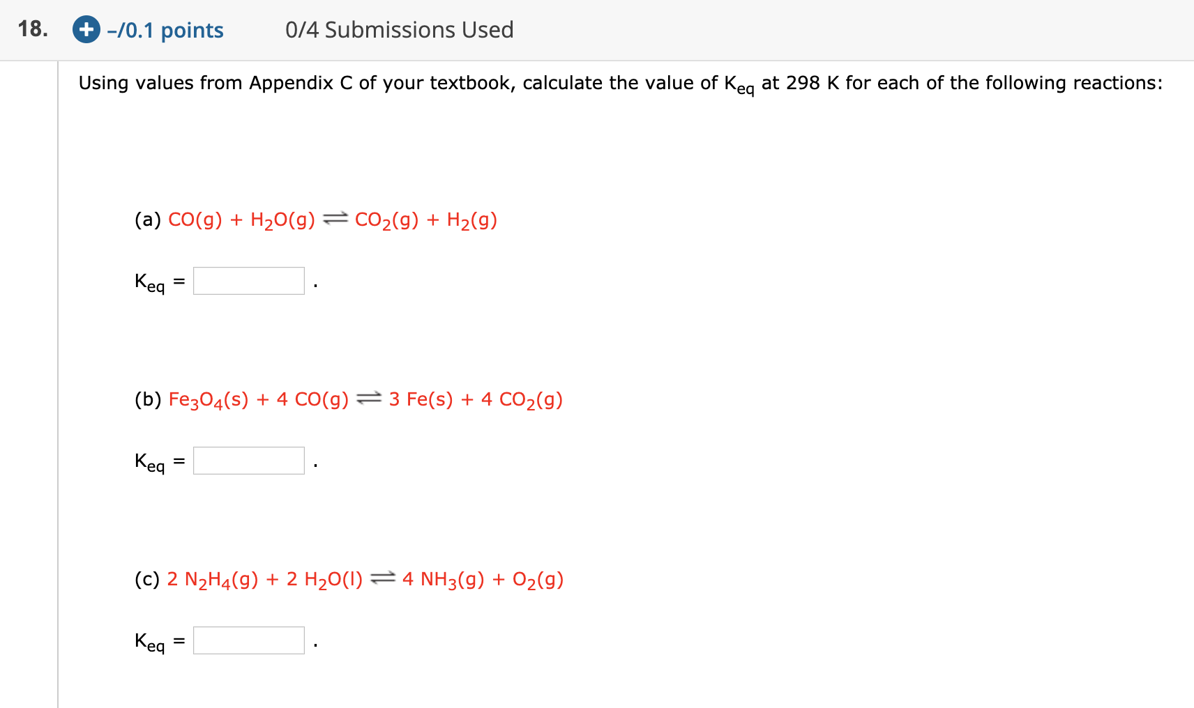 Solved 18. +-70.1 points 0/4 Submissions Used Using values | Chegg.com