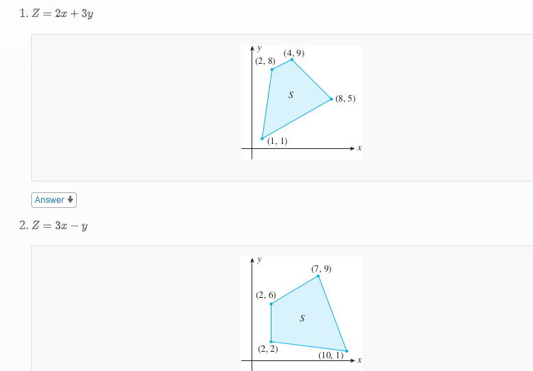 Solved In Exercises 1, 2, 3, find the maximum and/or minimum | Chegg.com
