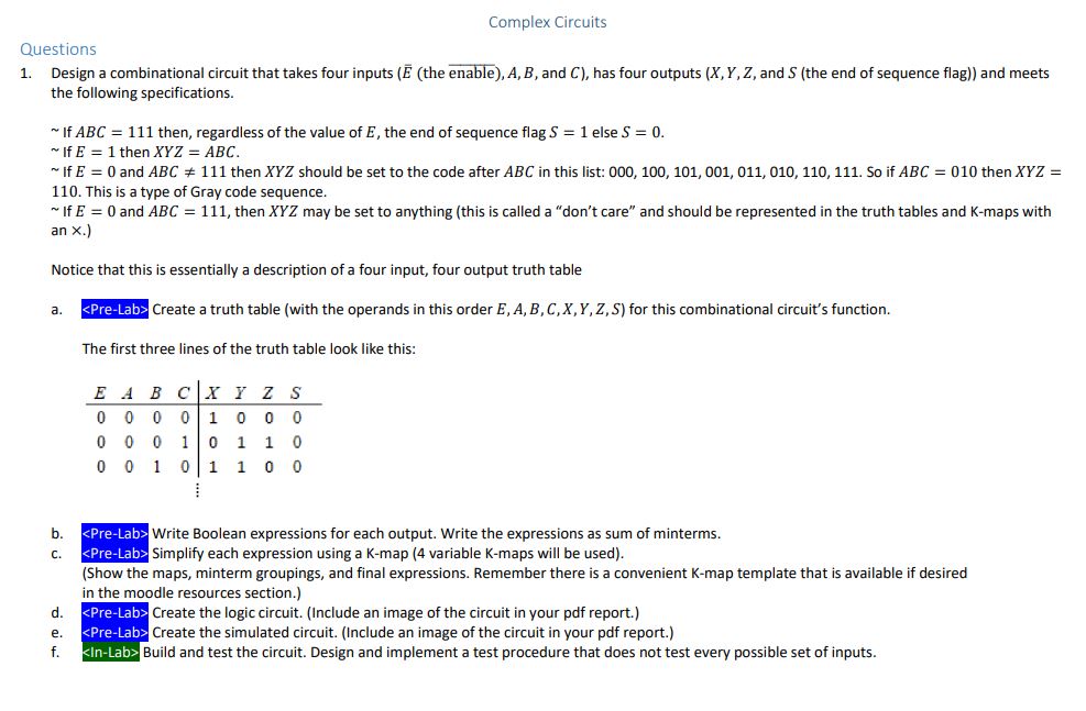 Solved ?bar (E) (the ﻿enable), A,B, ﻿and C x,Y,Z, ﻿and | Chegg.com