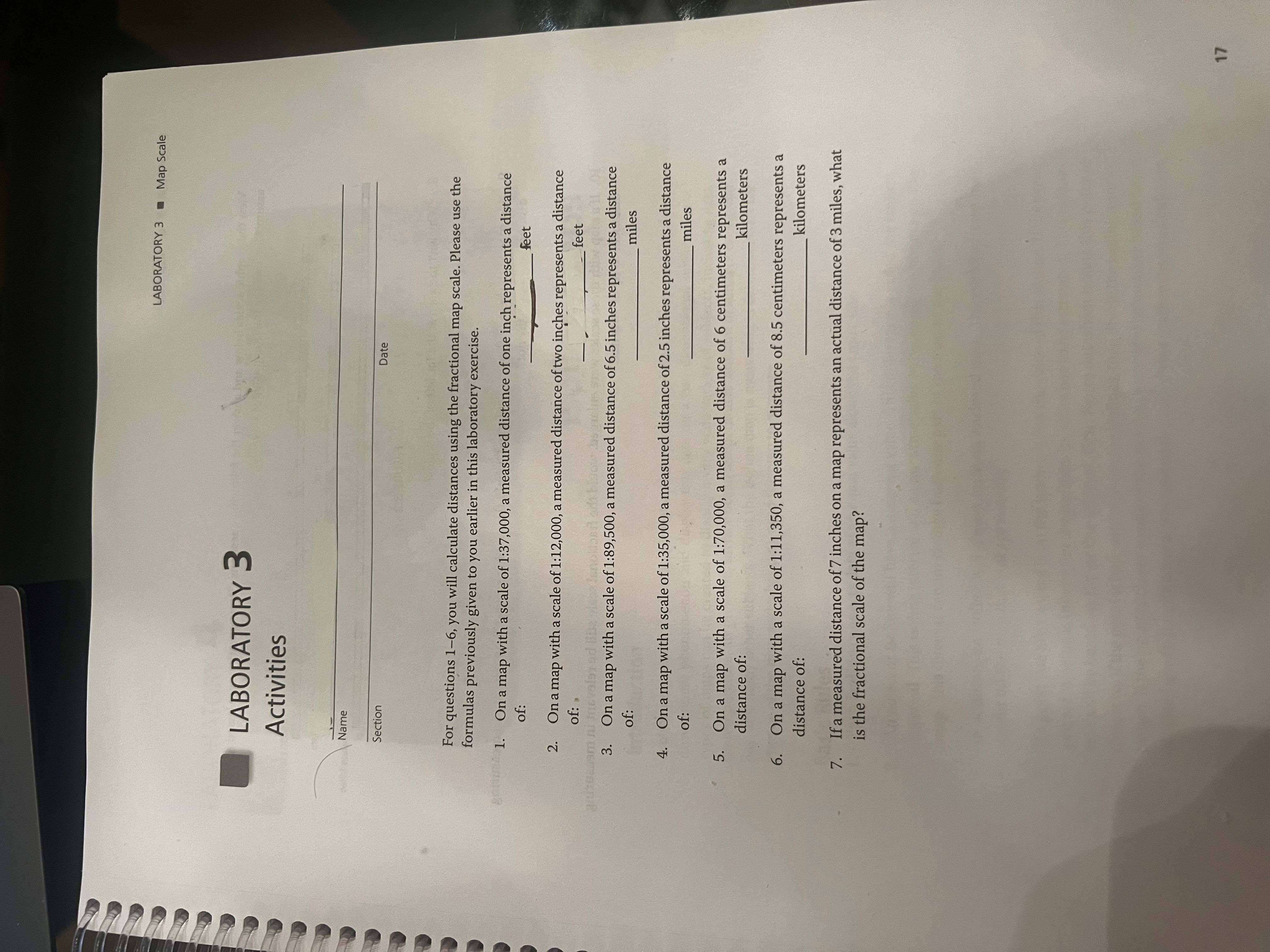 Solved For questions 1−6, you will calculate distances using | Chegg.com