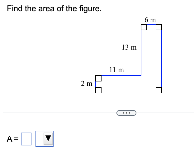 Solved Find the area of the figure. | Chegg.com
