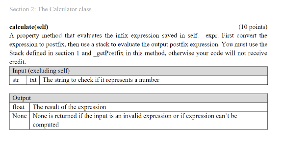 Solved Please solve the rest of the calculator class by | Chegg.com