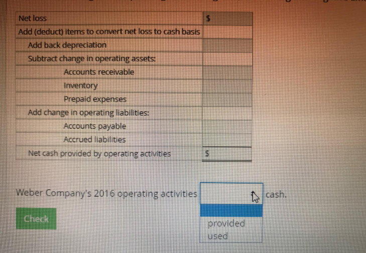 Solved Calculating Net Cash Flow from Operating Activities | Chegg.com