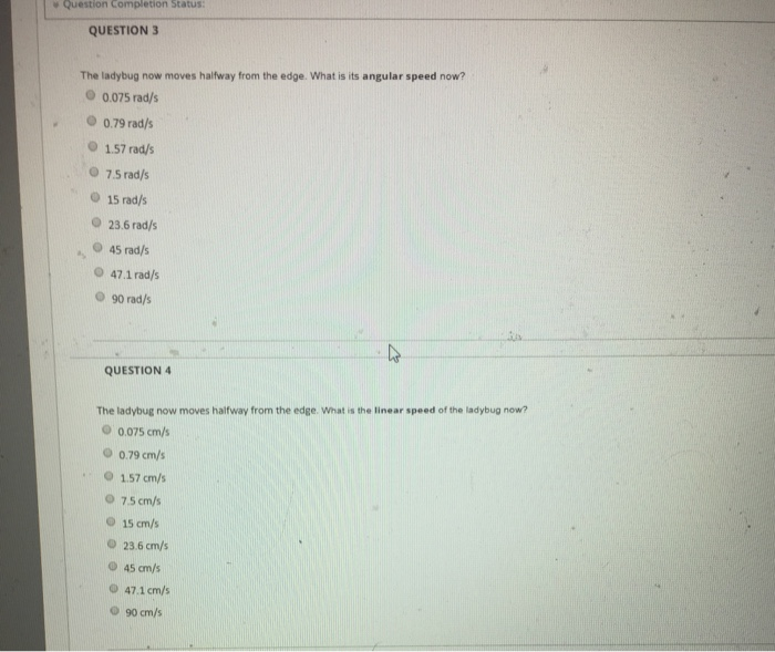 Solved Question Completion Status: All questions on this | Chegg.com