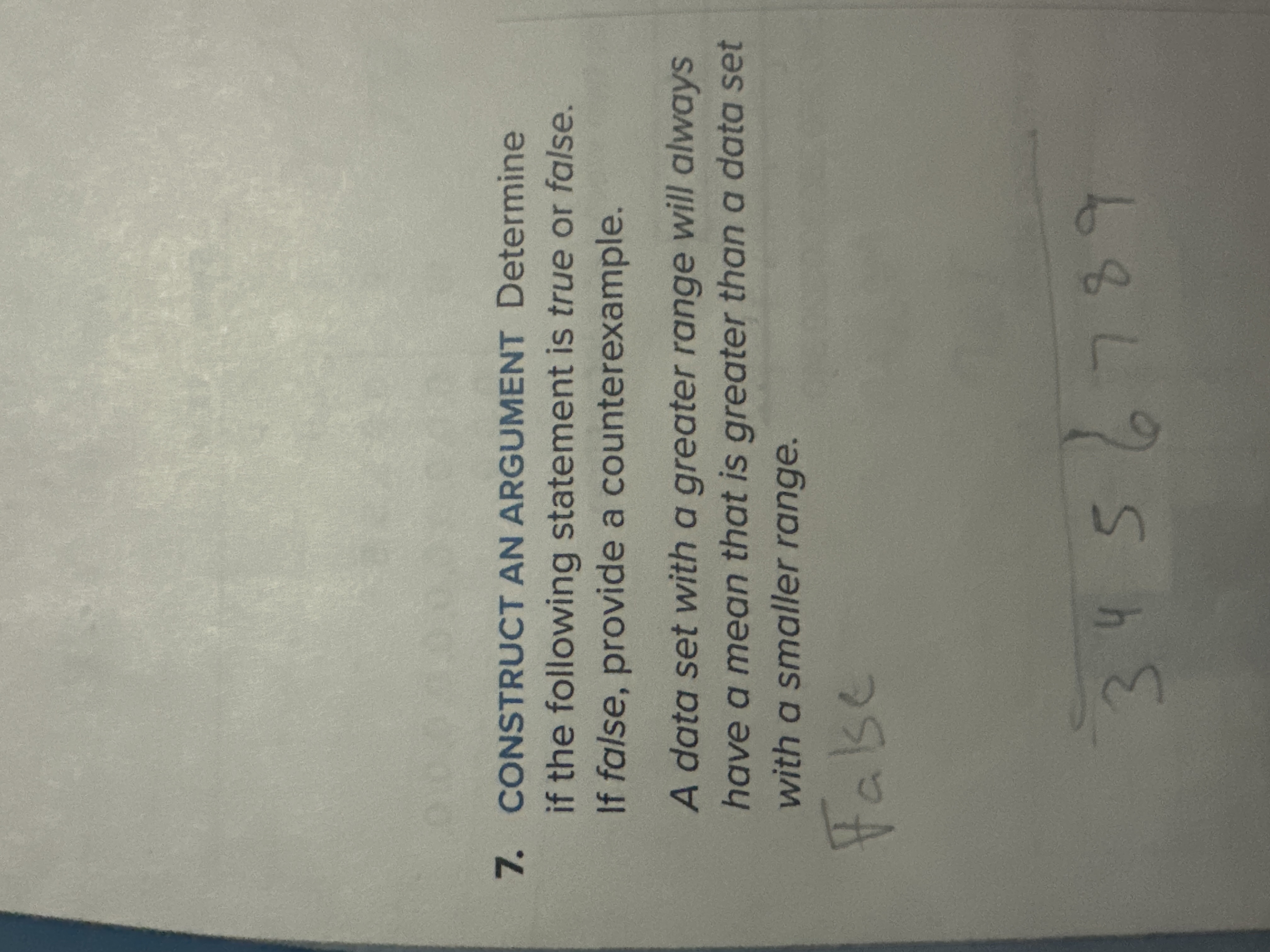 Solved CONSTRUCT AN ARGUMENT Determineif the following | Chegg.com
