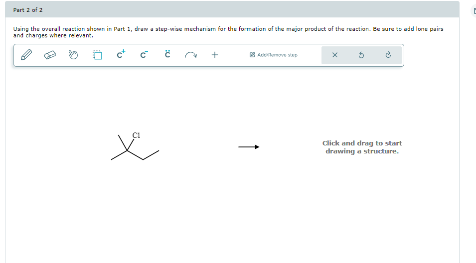 Solved Consider the mechanism of an E1 reaction.Draw the | Chegg.com