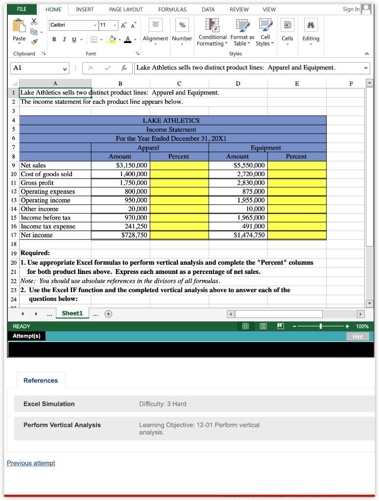 Solved Calculate Select Ratios Use ratios to analyze a | Chegg.com