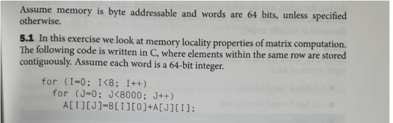 Solved Assume memory is byte addressable and words are 64 | Chegg.com