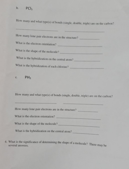 Solved Pre-Laboratory Exercise 1. What are the three types | Chegg.com