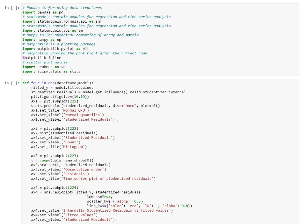 In [ ]: # Pandas is for using data structures import | Chegg.com
