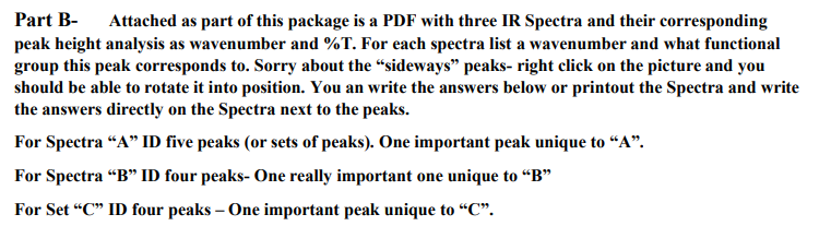 Solved Part B- Attached as part of this package is a PDF | Chegg.com