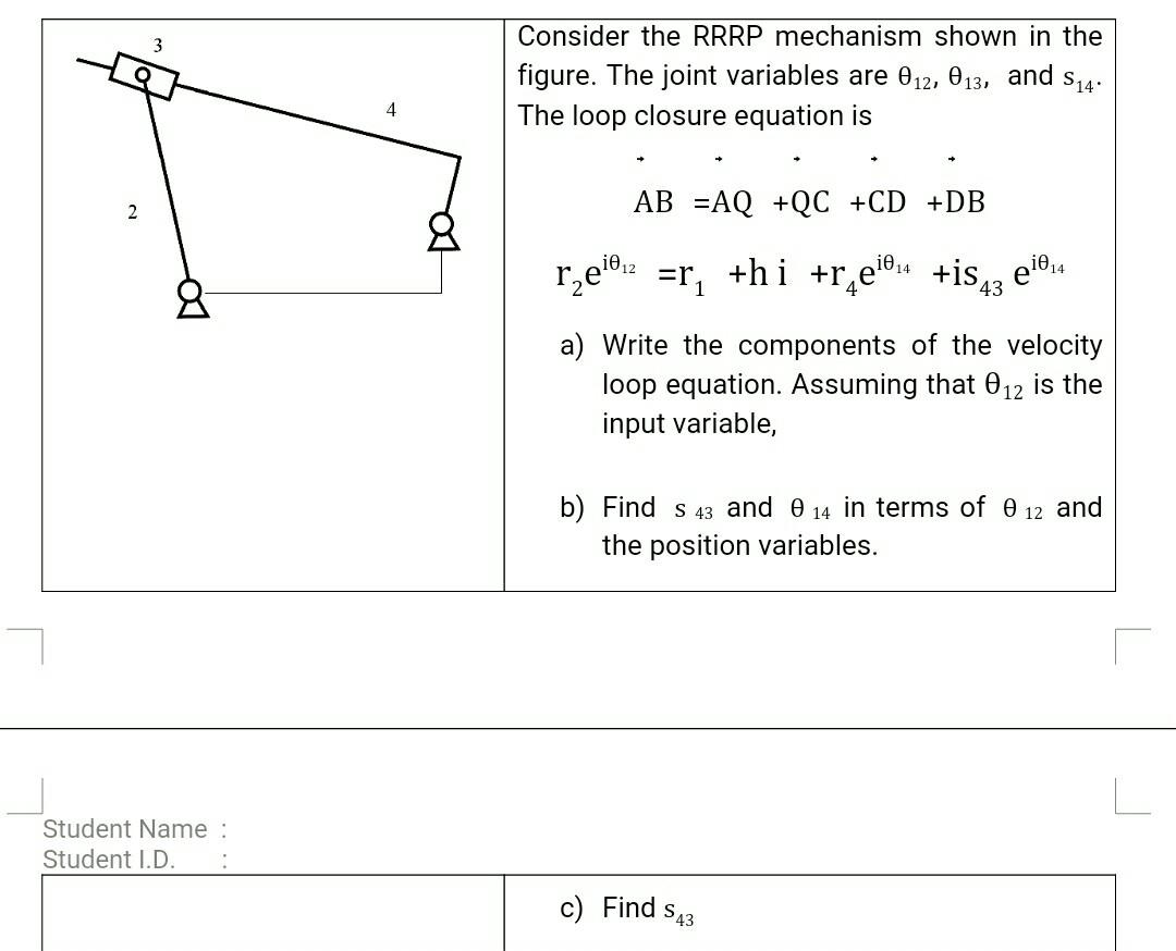 3 Consider the RRRP mechanism shown in the figure. | Chegg.com