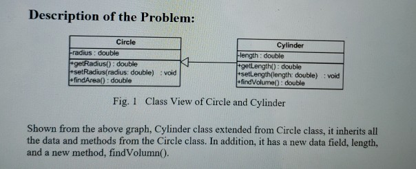 Solved Public Class Circle 7 Instance Variables Replace 4834