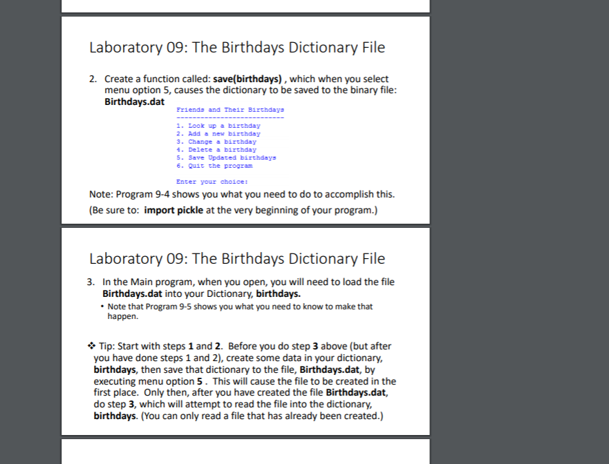 Solved Working on a Python lab and need some help, need help | Chegg.com
