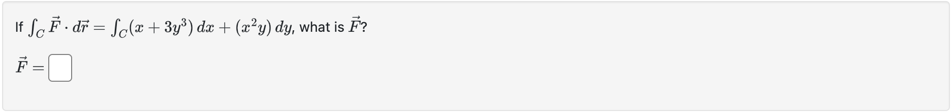 Solved If \\( \\int_{C} \\vec{F} \\cdot d | Chegg.com