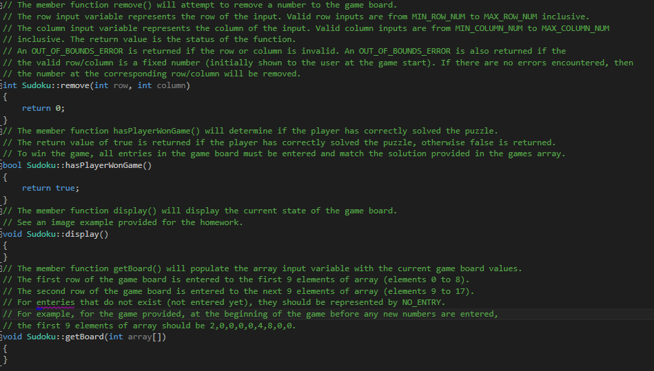 Please write the code in C++, thank you! See the | Chegg.com