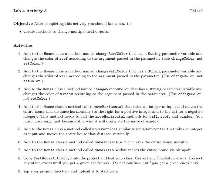 Solved Objective After completing this activity you should | Chegg.com