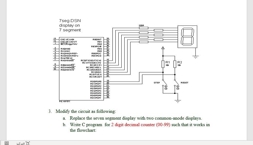 #include "16F877A.h" # use delay(clock=4000000) void | Chegg.com