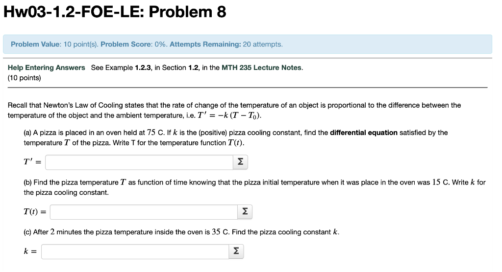 Solved Hw03-1.2-FOE-LE: Problem 8 Problem Value: 10 | Chegg.com