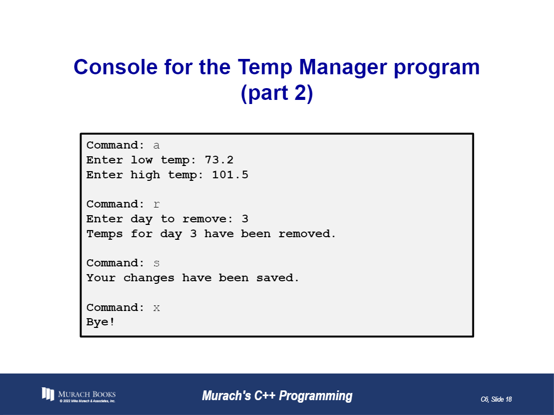 Solved Need help with this C++ program for Temperature | Chegg.com