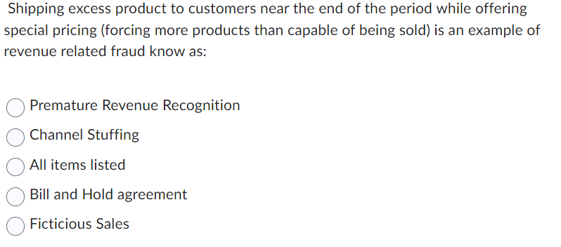 Solved Shipping excess product to customers near the end of | Chegg.com