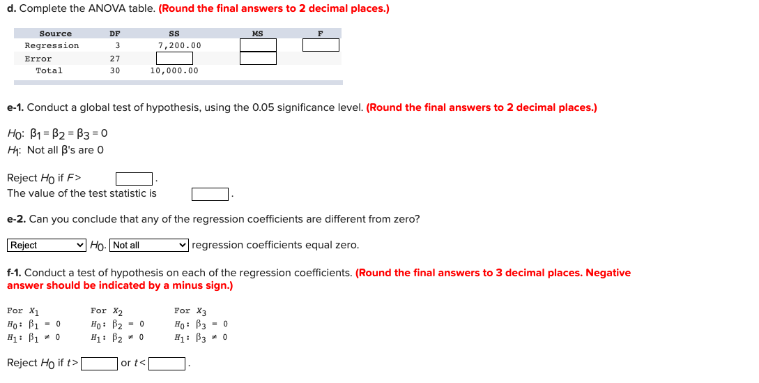 Solved Refer to the following regression output: Predictor | Chegg.com