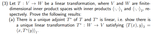 Solved (4) Let T :V + W be a linear transformation, where V | Chegg.com