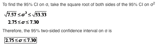 A 95% lower one-sided confidence bound implies that | Chegg.com