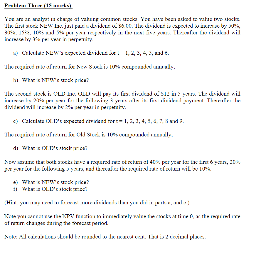 Solved Please question 5a and 5b. If u can please put the | Chegg.com