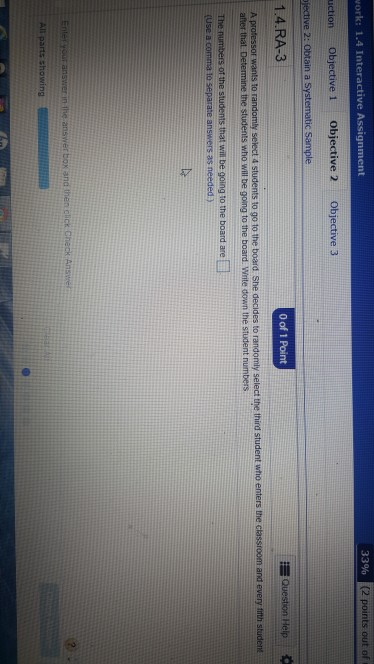 Solved Work 1 4 Interactive Assignment 33 2 Points Out Of