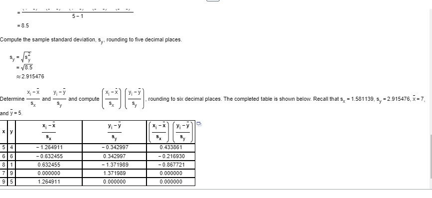 [Solved]: For the accompanying data set, (a