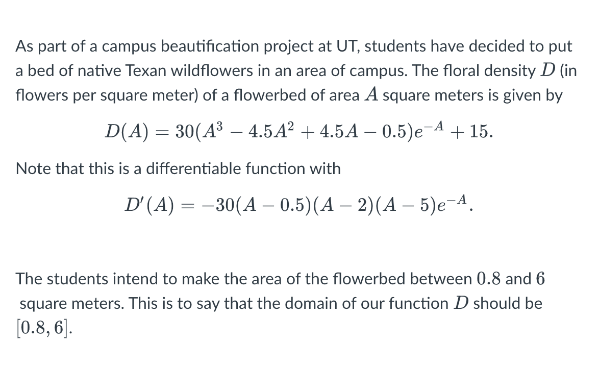Solved As part of a campus beautification project at UT, | Chegg.com