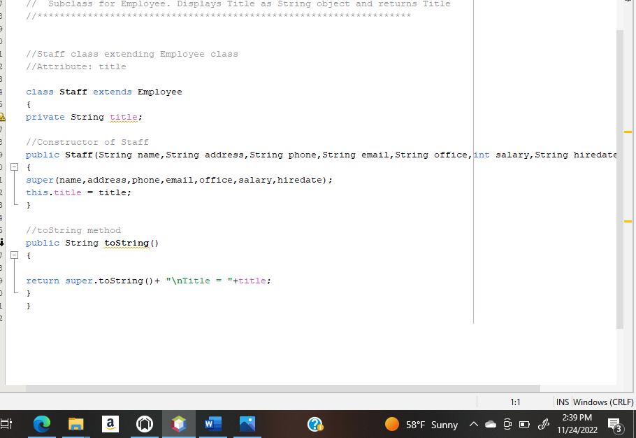 Solved I Need Help With This Using Java I Must Make 