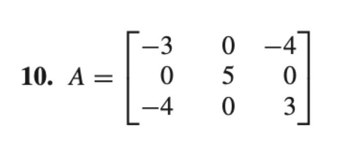 Solved orthogonalize the given matrix A, giving the | Chegg.com