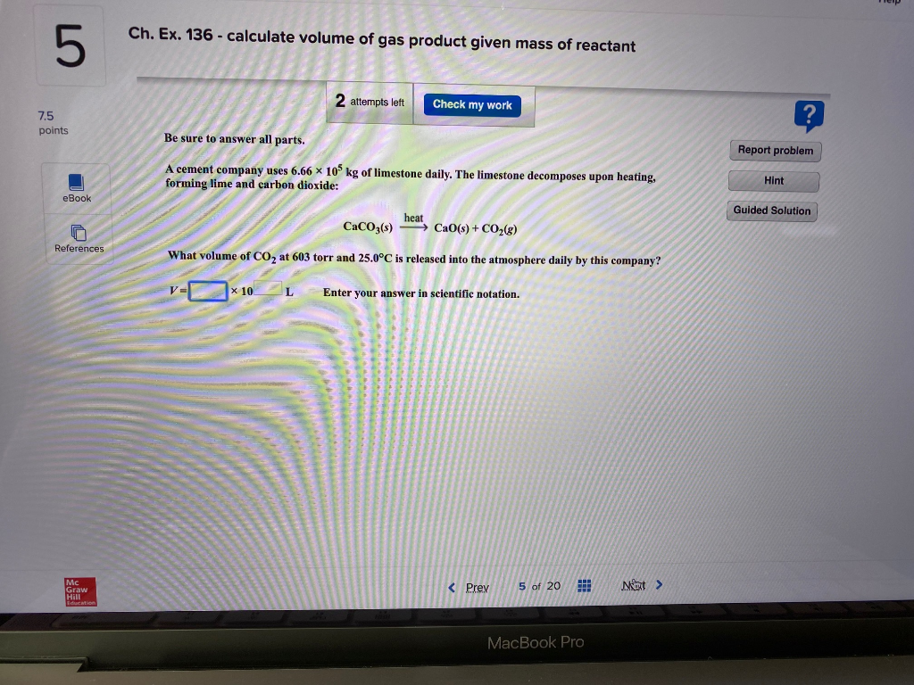 Solved Ch Ex 136 Calculate Volume Of Gas Product Given Chegg solved-ch-ex-136-calculate-volume-of-gas-product-given-chegg