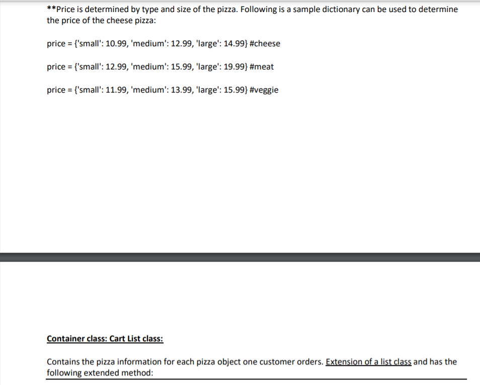 Solved Topics: class, object, instantiation, methods, | Chegg.com