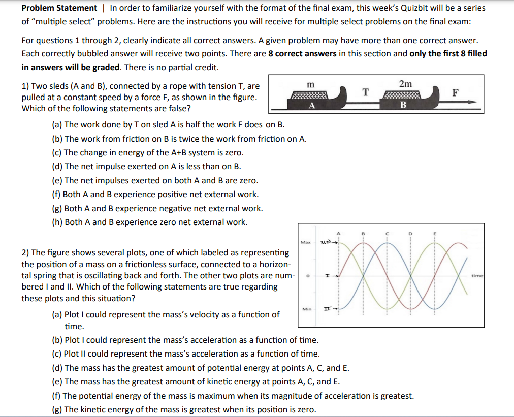 Solved Problem Statement | In order to familiarize yourself | Chegg.com