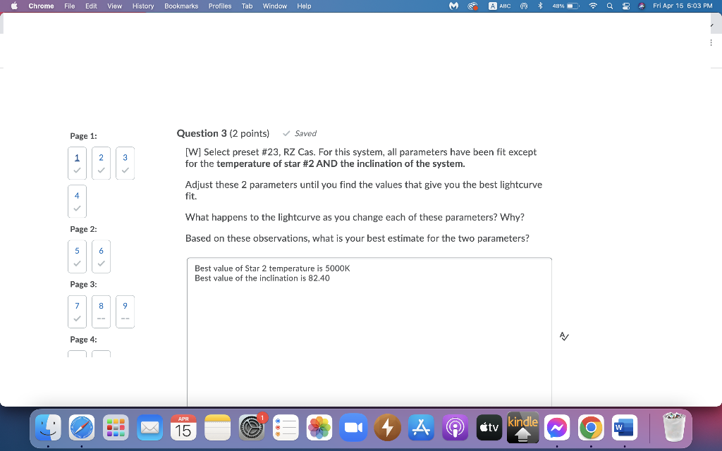 Chrome File Edit View History Bookmarks Profiles Tab | Chegg.com