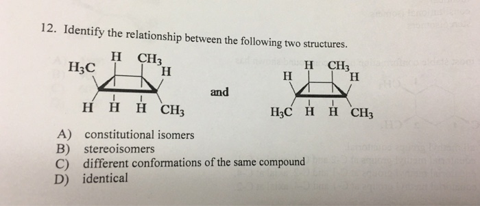 Solved Identify the relationship between the following two | Chegg.com