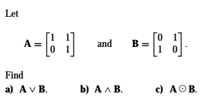 Solved A=⎣⎡1−1002−242−3⎦⎤ B=⎣⎡−12232−35−30⎦⎤Let A=[1011] and | Chegg.com