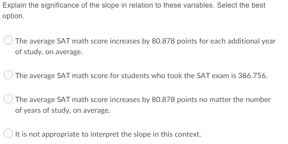 Solved The following table presents the number of years | Chegg.com