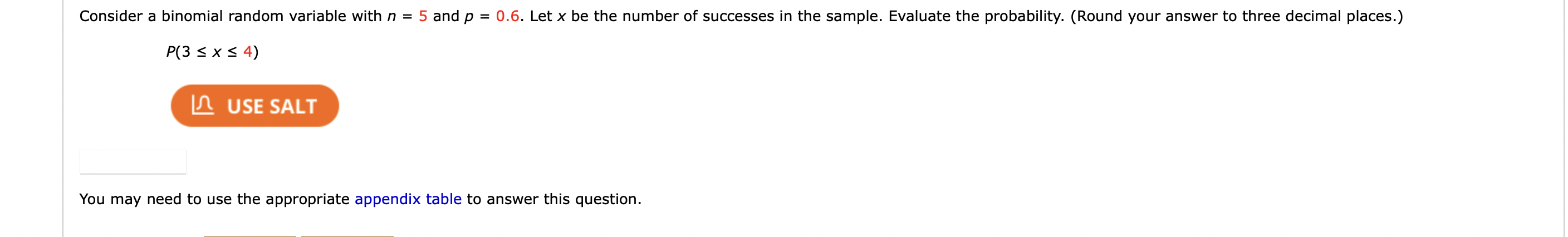 [Solved]: Consider a binomial random variable with ( n=8