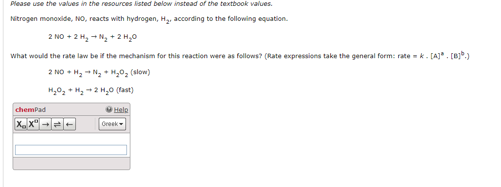 [Solved]: Please use the values in the resources listed be