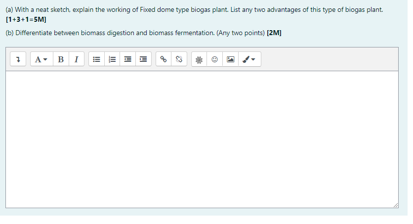 Solved (a) With a neat sketch, explain the working of Fixed | Chegg.com
