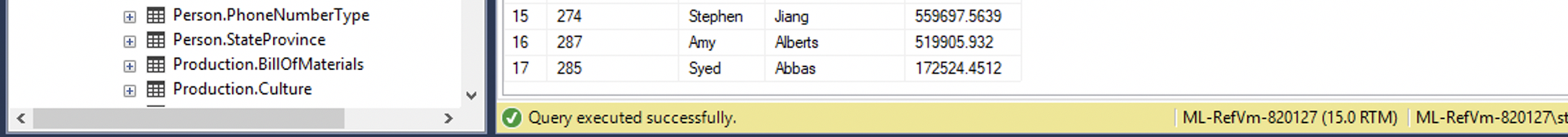 Solved Based on the query and results below, write an | Chegg.com